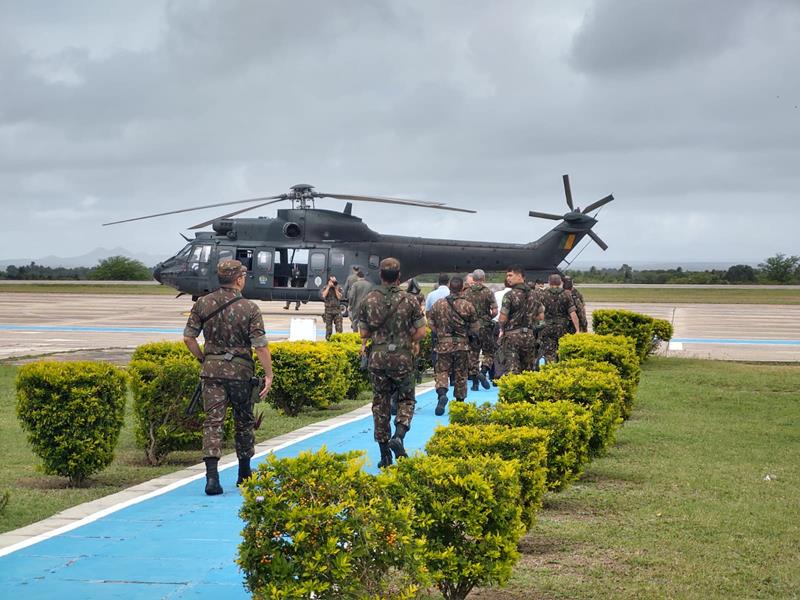 Chesf acompanha operação militar na Bahia